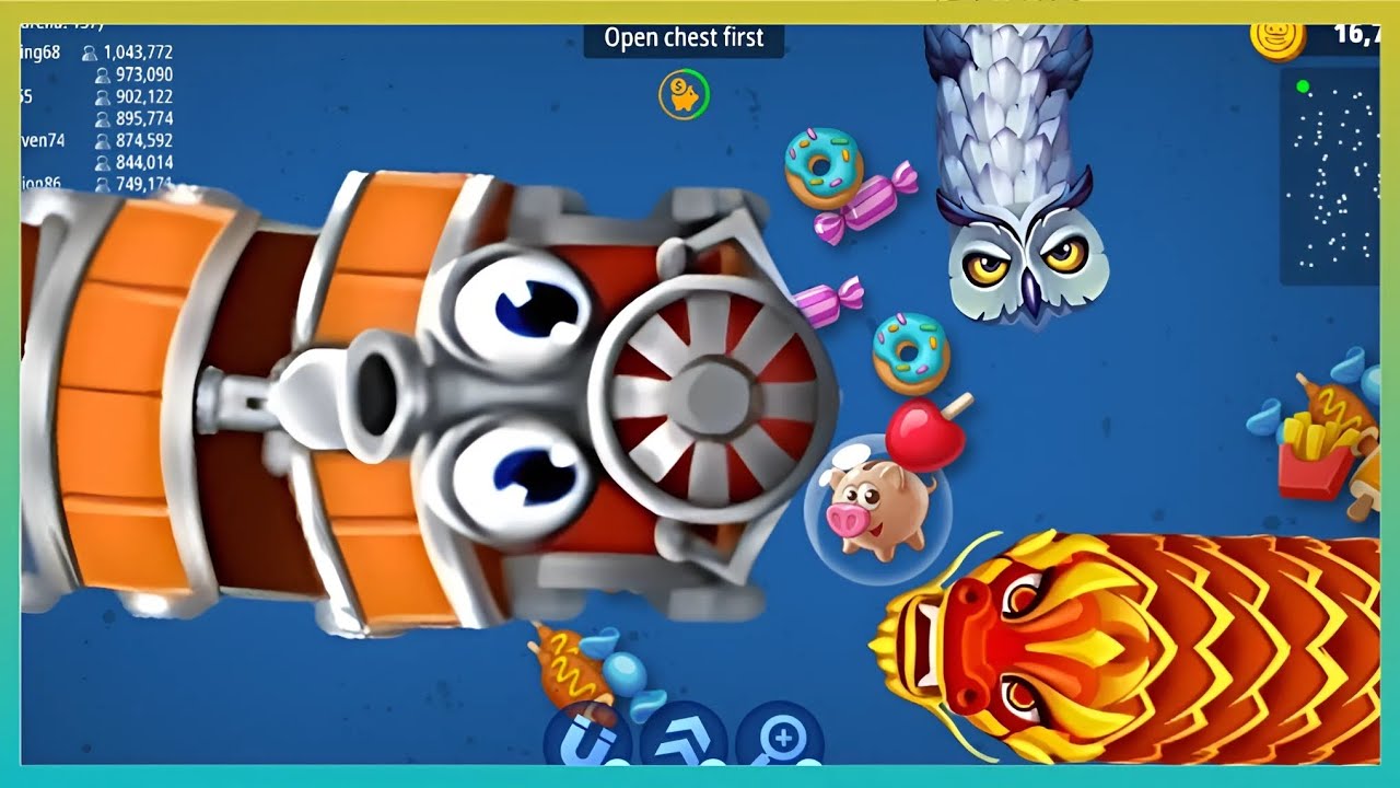 Worms zone Train Worm | Slither.io #wormszone #slitherio #gaming #3 ...