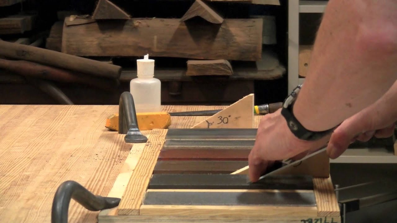 Convex Double Bevel Sharpening - YouTube