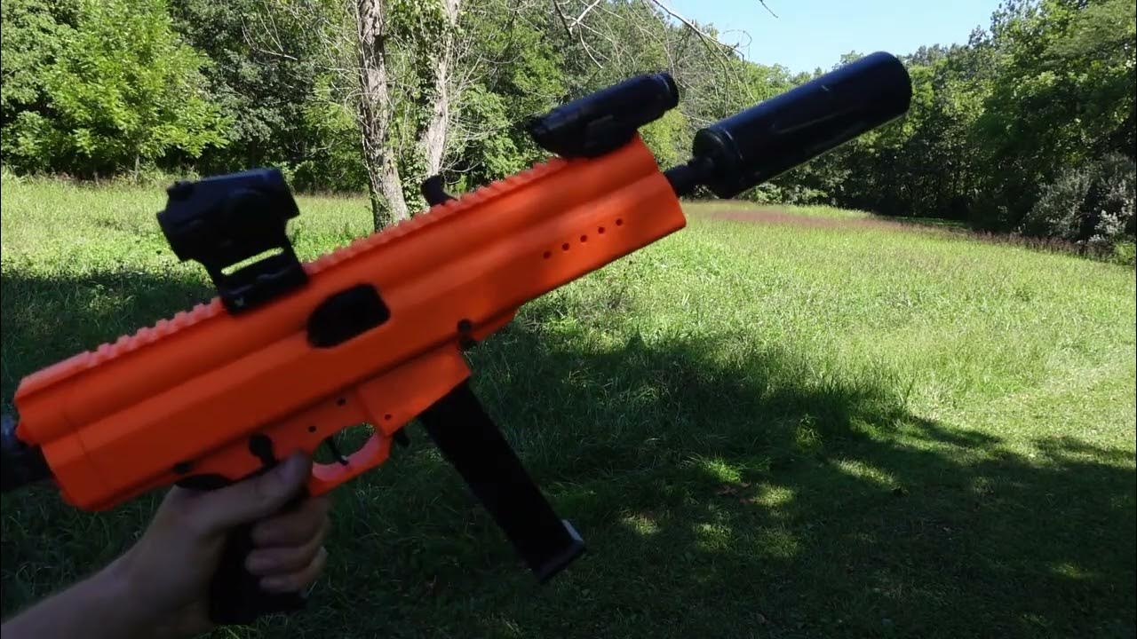 3D Printed MP5-40 with a 3D Printed Suppressor! - YouTube