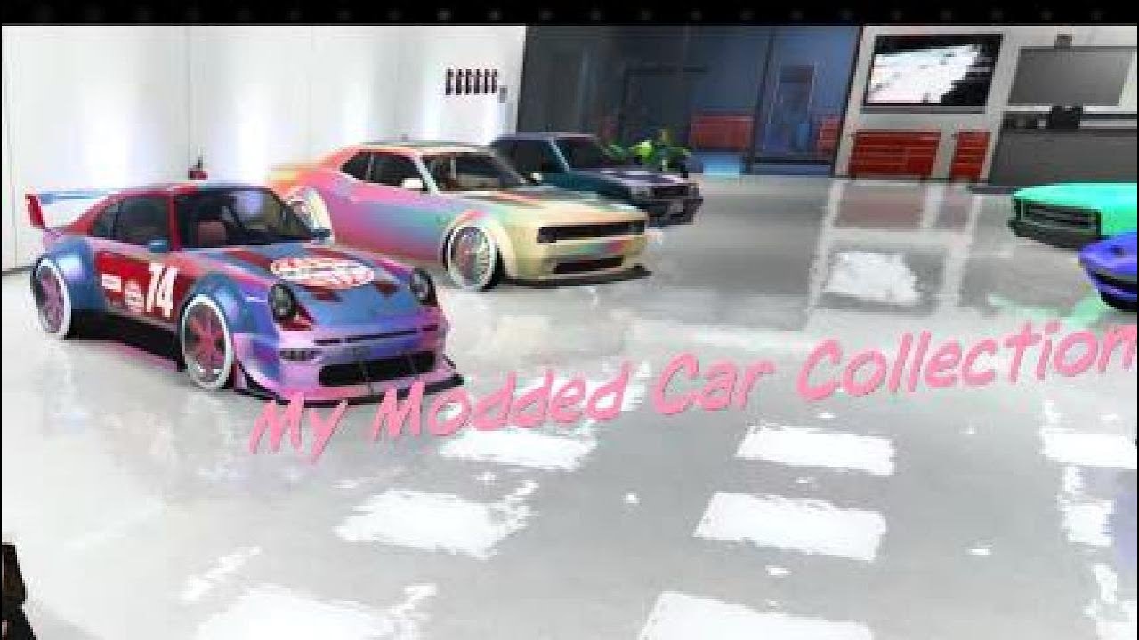 My modded car collection - YouTube