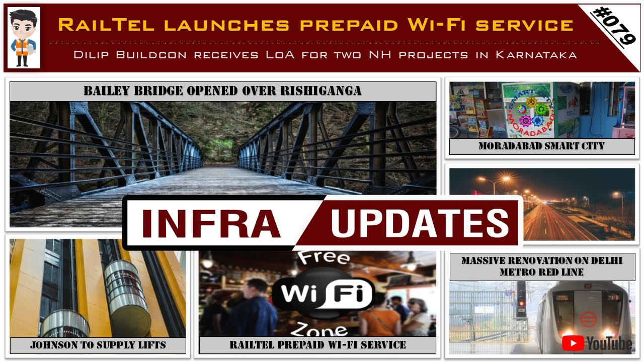 Massive renovation on Red line, Moradabad Smart City, RailTel prepaid ...