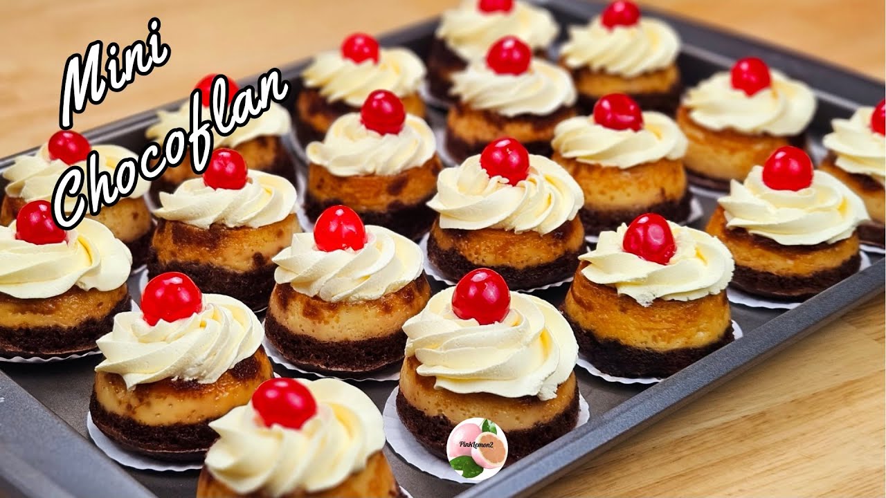 MINI CHOCOFLAN Deliciosos para VENDER ,mesa de postre Deliciosos - YouTube