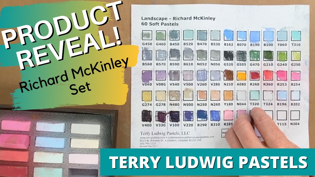 Pastel Product Reveal! / Terry Ludwig Soft Pastels / Richard McKinley ...
