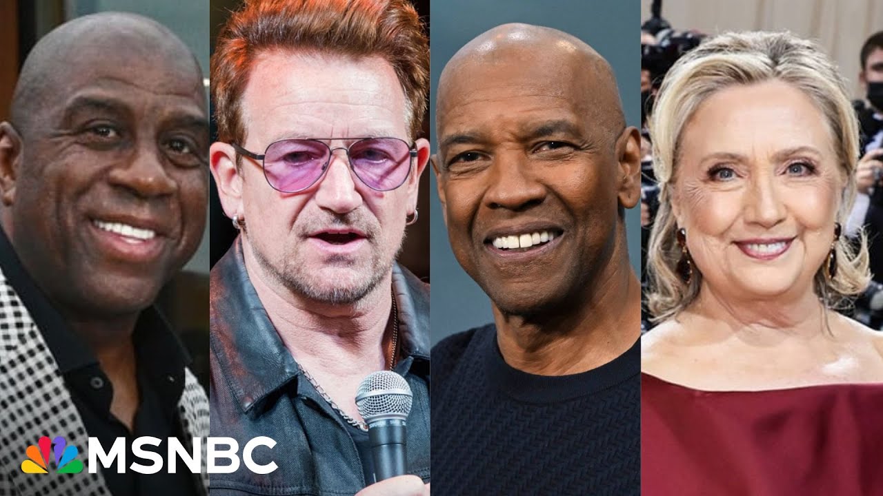 Medal of Freedom awarded to Magic Johnson, Bono, Denzel Washington ...