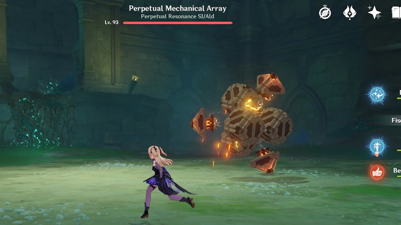 How To Fight New World Boss in Inazuma - Perpetual Mechanical Array ...