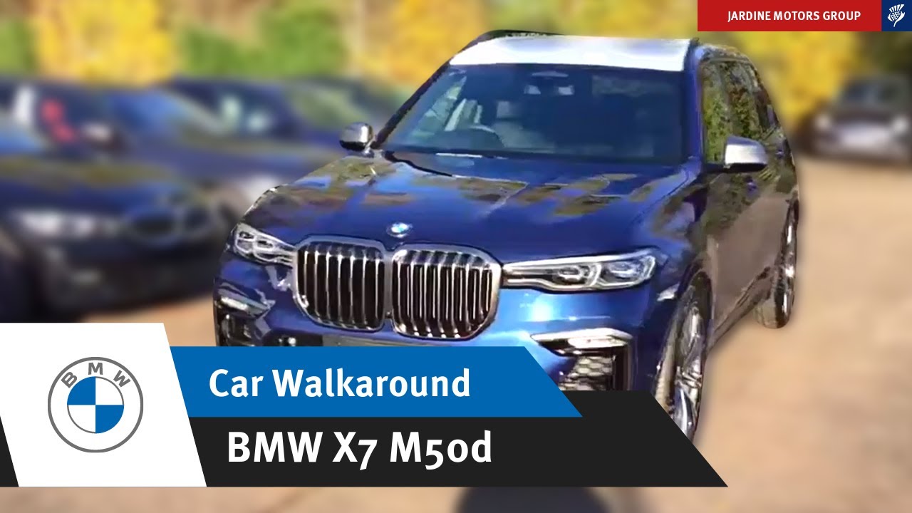 BMW X7 M50d in Phytonic Blue 2020 | Car Walkthrough | Jardine Motors ...