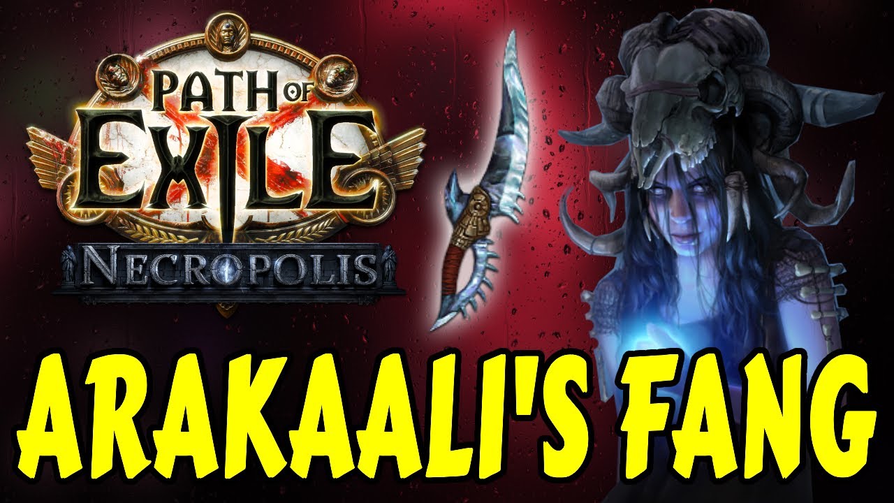 [3.24] Path of Exile Occultist Arakaali's Fang poison spiders [Build ...