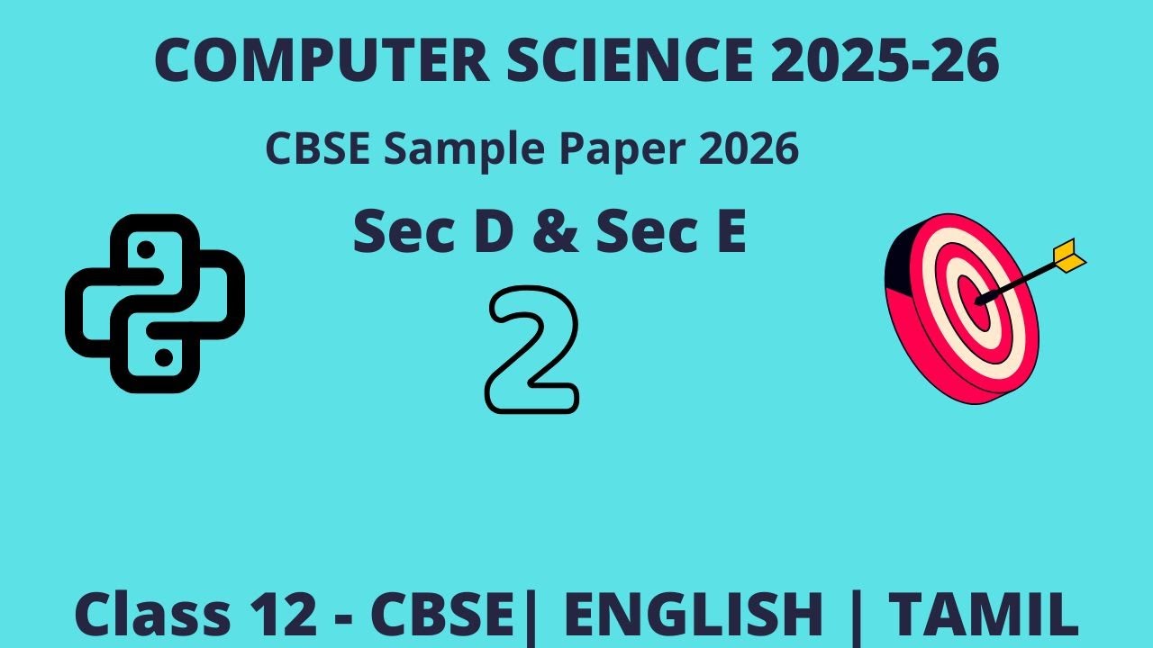 CBSE | Computer Science | Grade 12 | Sample Paper | Blue print |English ...