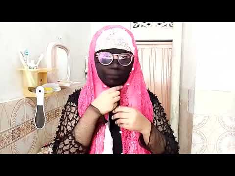 hijab bondage 🖤💜(3)