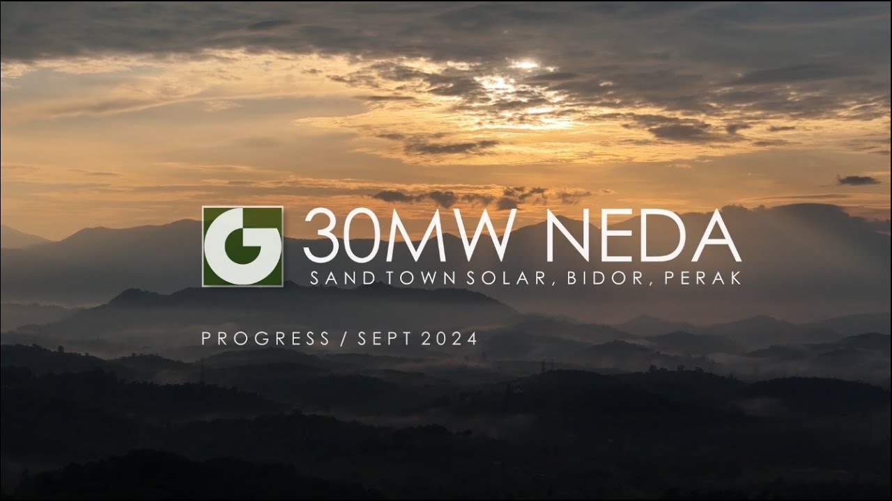 Sand Town Solar 30MW NEDA | Progress September 2024 - YouTube