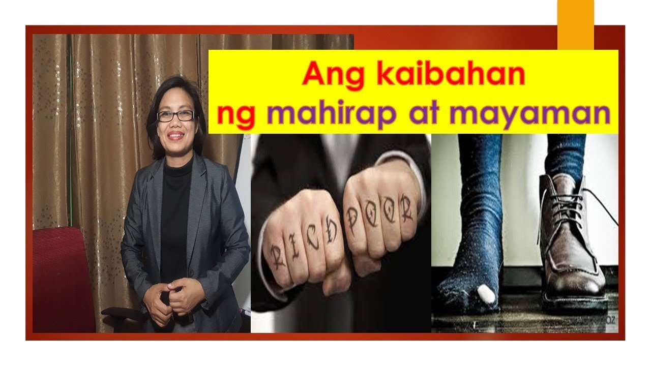 Ang totoong kaibahan ng mahirap at mayaman - YouTube