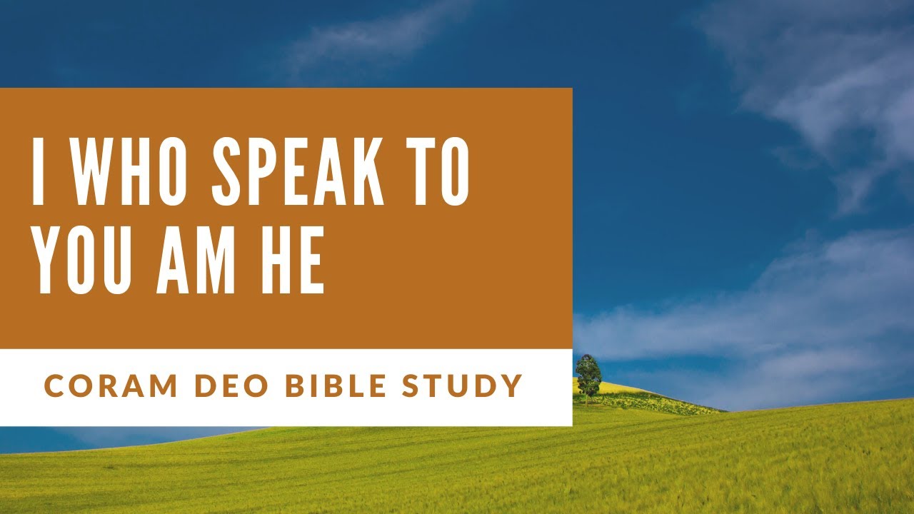 I who speak to you am He (John 4:25-26) - Ekaba Bisong - YouTube