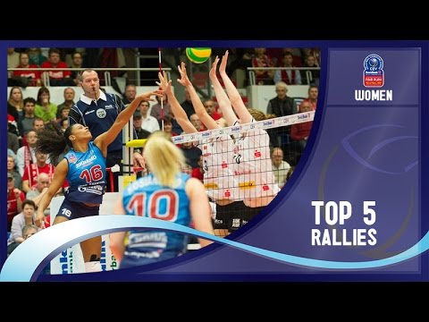Stars in Motion Episode 7 - Top 5 Rallies - 2016 CEV DenizBank Volleyball Champions League - Women