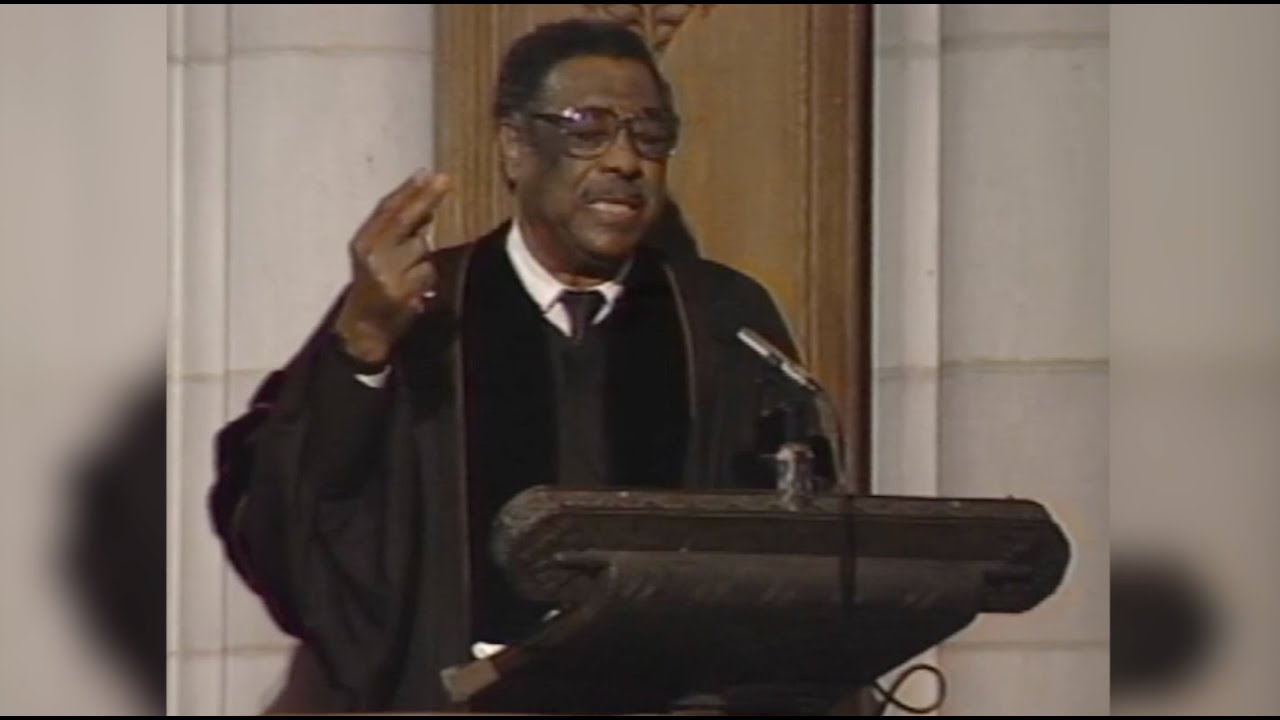 Dr. Samuel DeWitt Proctor - Rendering Unto Caesar - YouTube