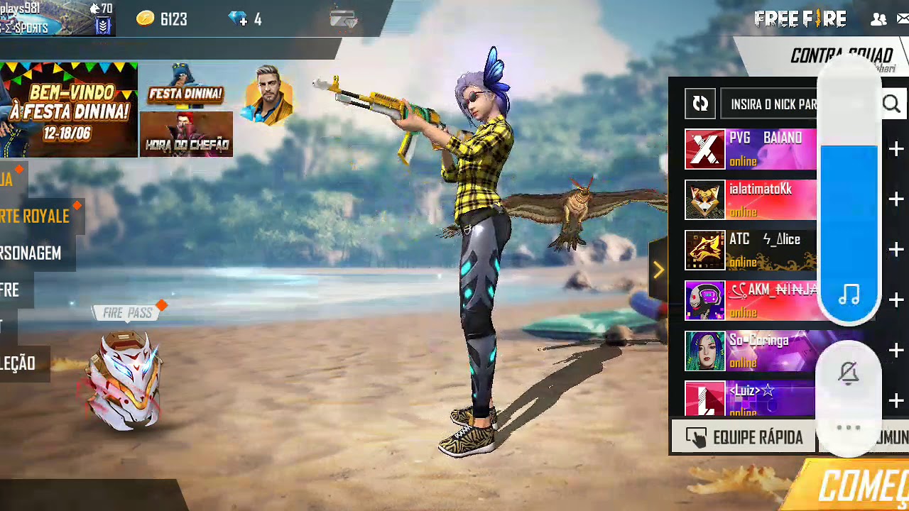 AgressivePlayer ☠️☠️ | HaxY BG | FF gameplay - YouTube