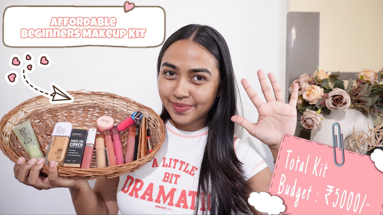 Mostly Under ₹500 | The Only Beginner Makeup Kit Video You Need To See ...