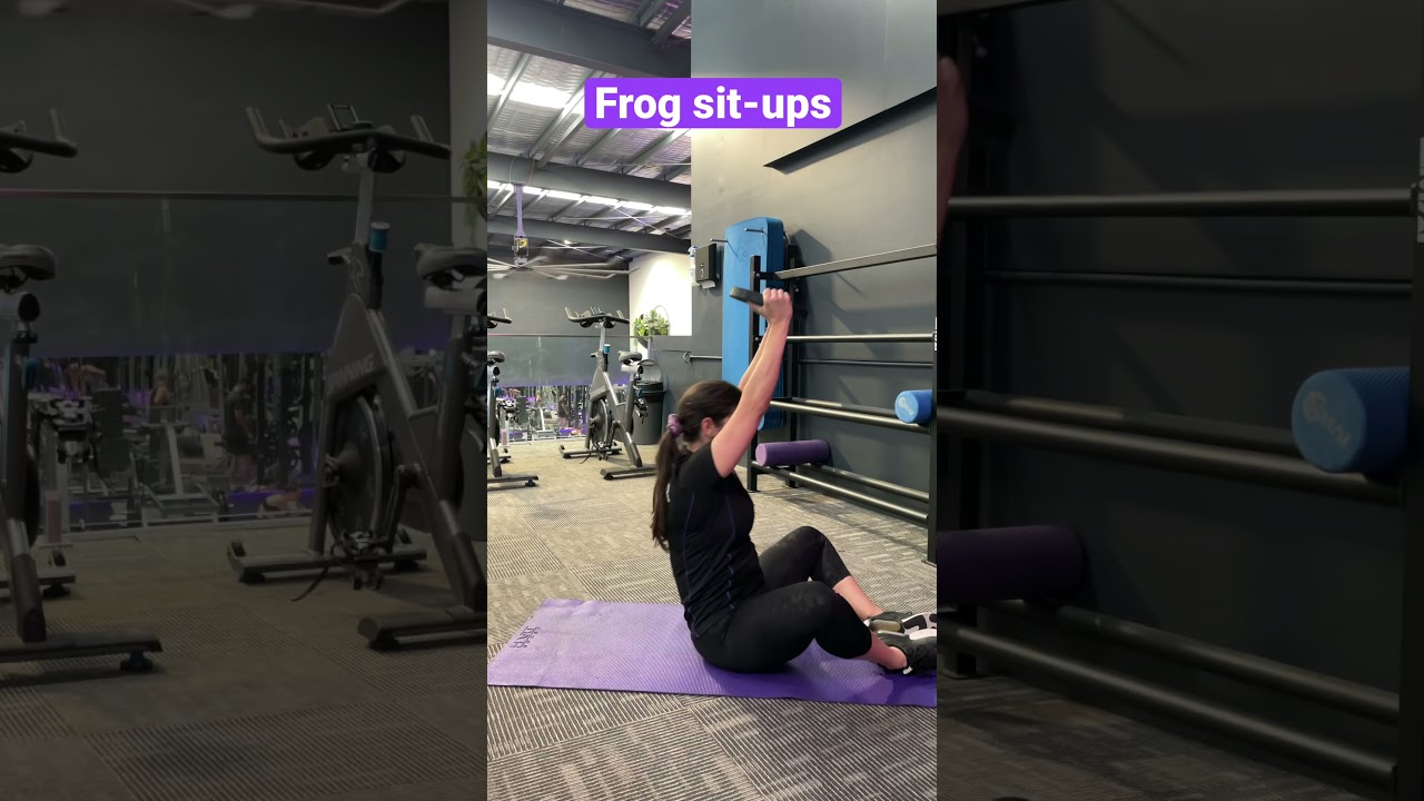 Frog sit-ups - YouTube