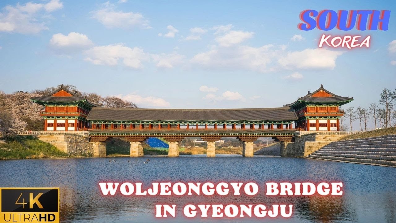 Woljeonggyo Bridge in Gyeongju, South Korea #travel #walkthrough #korea ...
