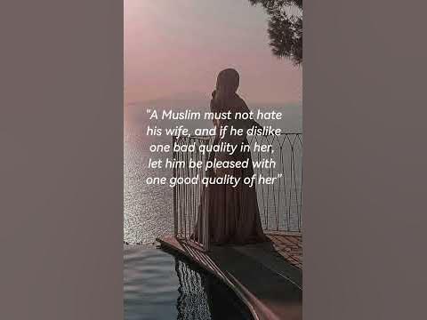 How to treat your wife in Islam, how to treat women in Islam, #islam # ...