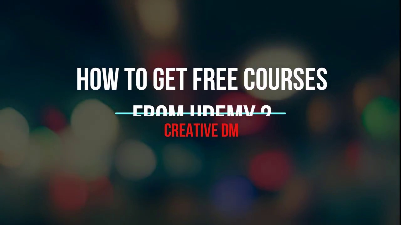 How To Get Free Courses From UDEMY YouTube how-to-get-free-courses-from-udemy-youtube