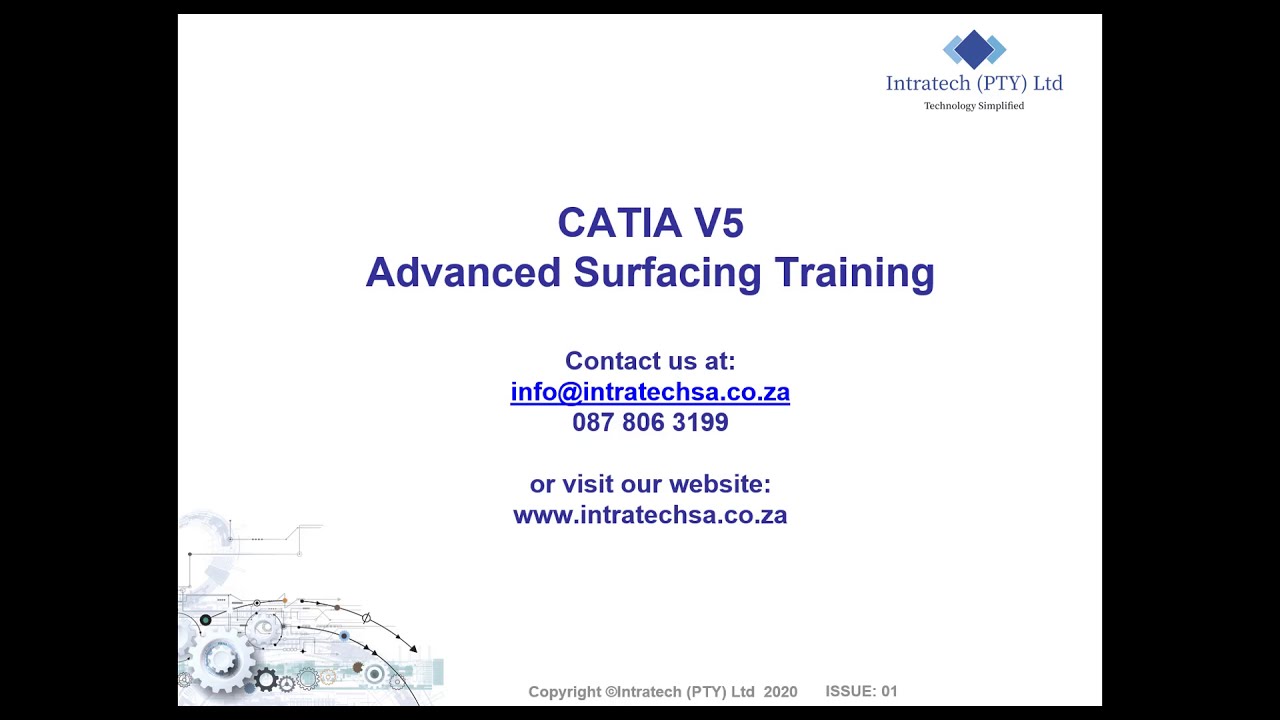 Catia V5 Advanced Surfacing Training Demo - YouTube