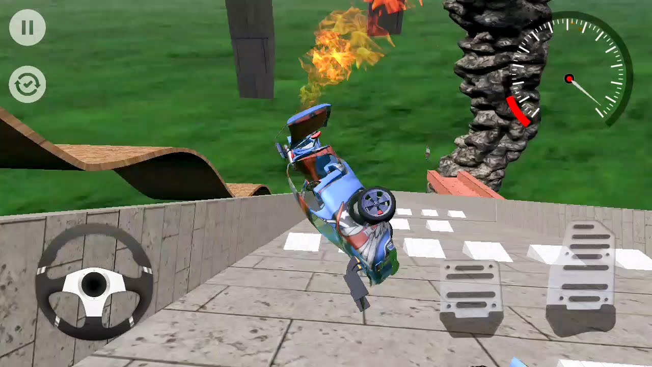 Beam Drive NG Death Stair Car Crash Simulator Android gameplay 2020 ...