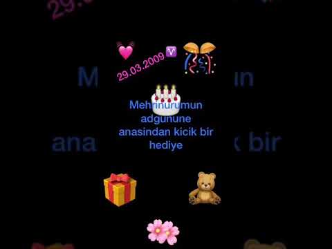 S.M bir qızı olmalıdı her bir ananın
