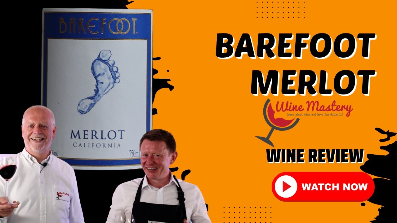 Barefoot Merlot Wine Review(Episode 367) - YouTube