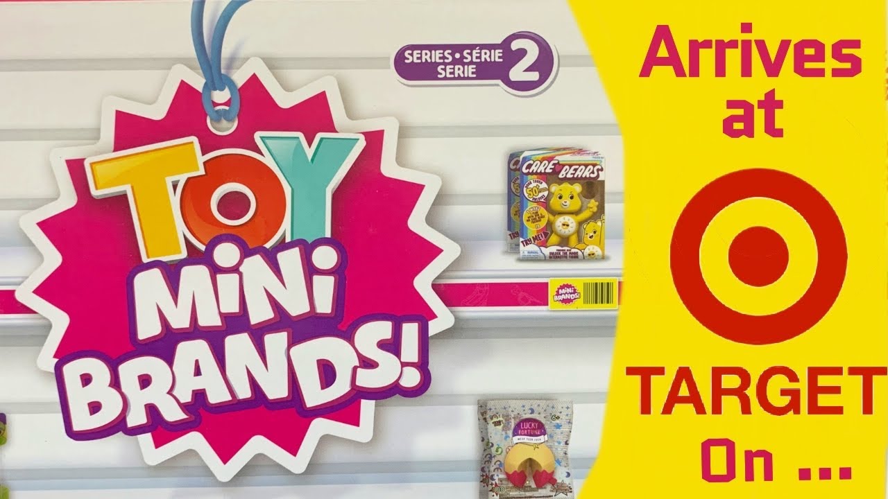TOY MINI BRANDS SERIES 2 ARRIVES AT TARGET THIS DATE - YouTube
