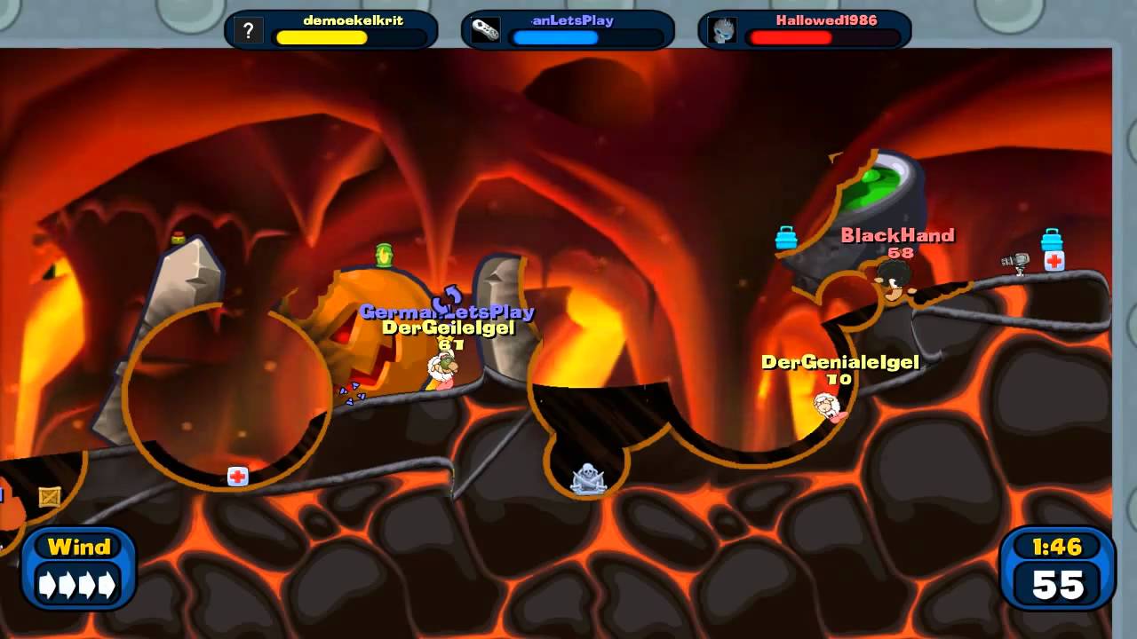 Let's Battle - Worms Reloaded - Match 2 - Part 3/5 - YouTube