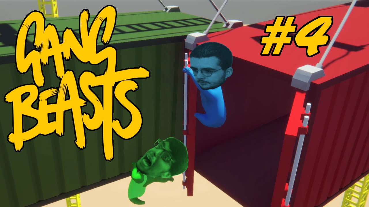 Appesi come salami | Gang Beasts #4 - YouTube