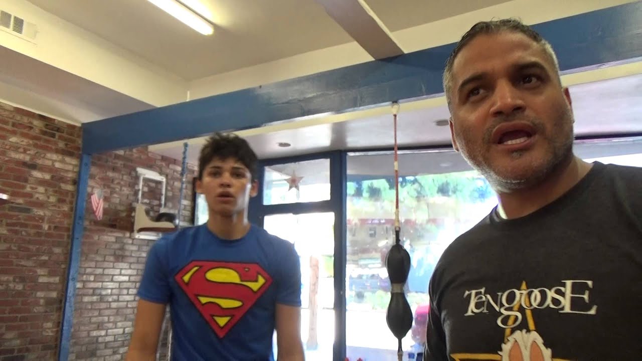 ricky funez working with garcia at ten goosse boxing - EsNews Boxing ...