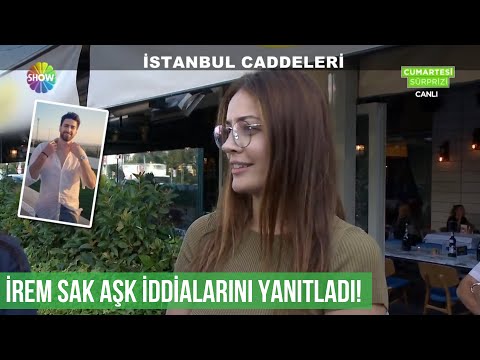 İrem Sak aşk iddialarına cevap verdi!