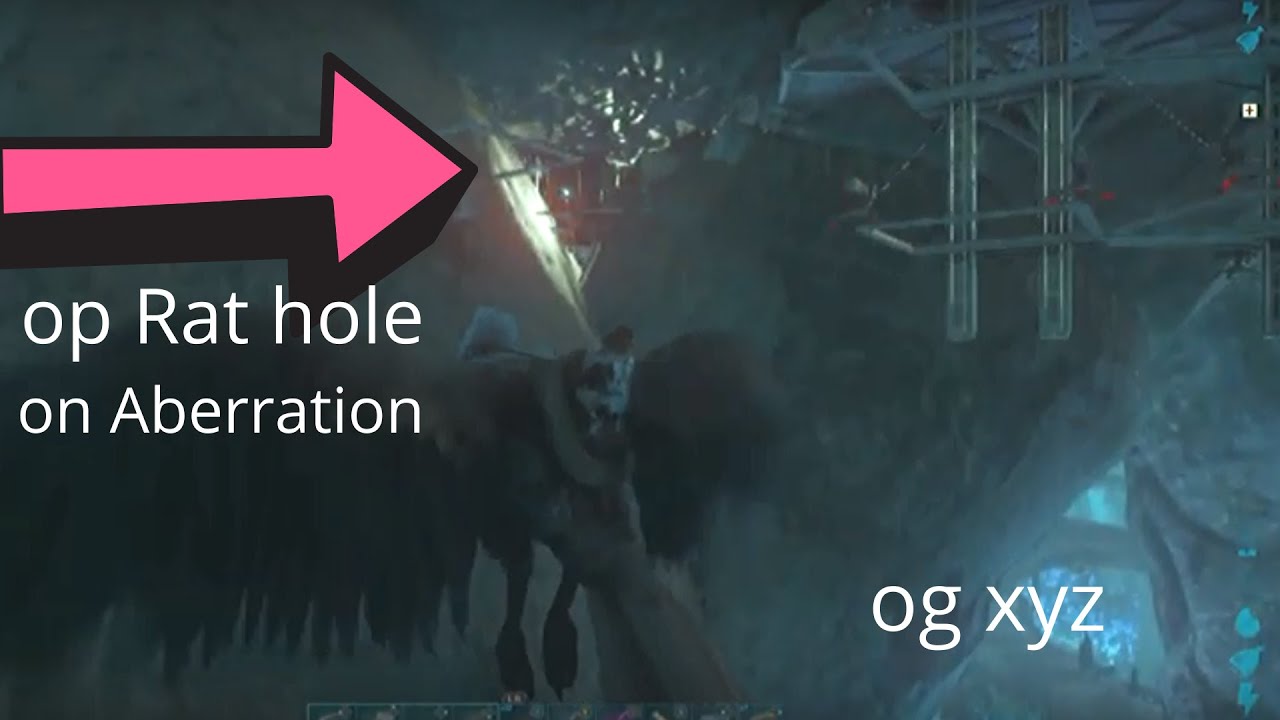 Base tour on og xyz Aberration rat hole Ark survival evolved - YouTube