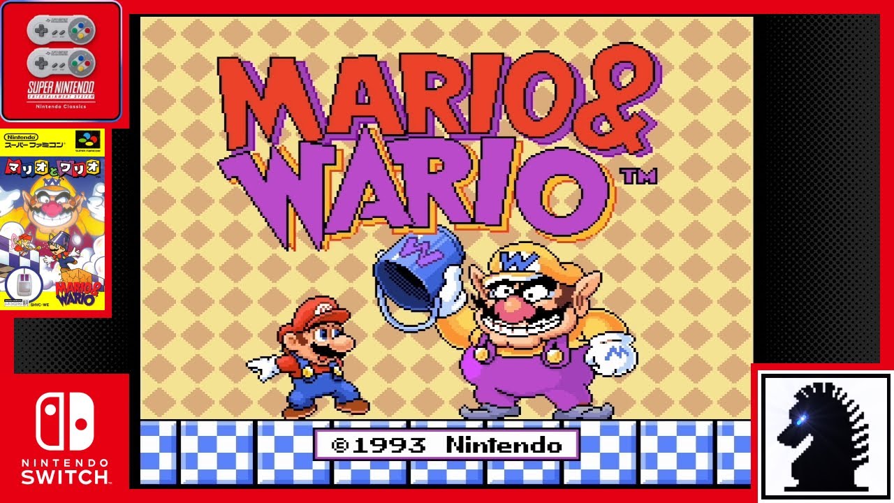 NS Super Nintendo - Nintendo Classics #70: Mario & Wario - YouTube