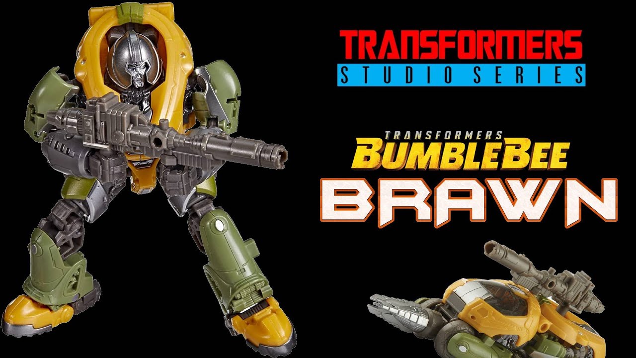Transformers Studio Series Bumblebee Movie Deluxe BRAWN Review - YouTube