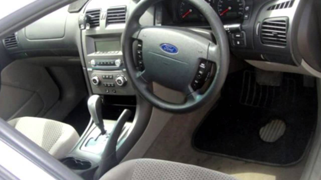 2005 Ford Falcon BA Mk II XT White 4 Speed Sports Automatic Sedan - YouTube