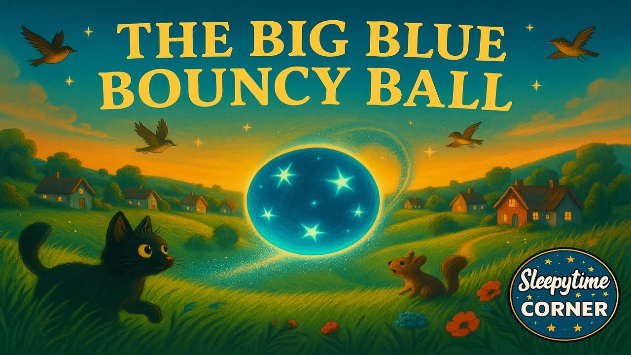 🌙 The Big Blue Bouncy Ball: Playful Bedtime Story for Kids | Sleepytime ...