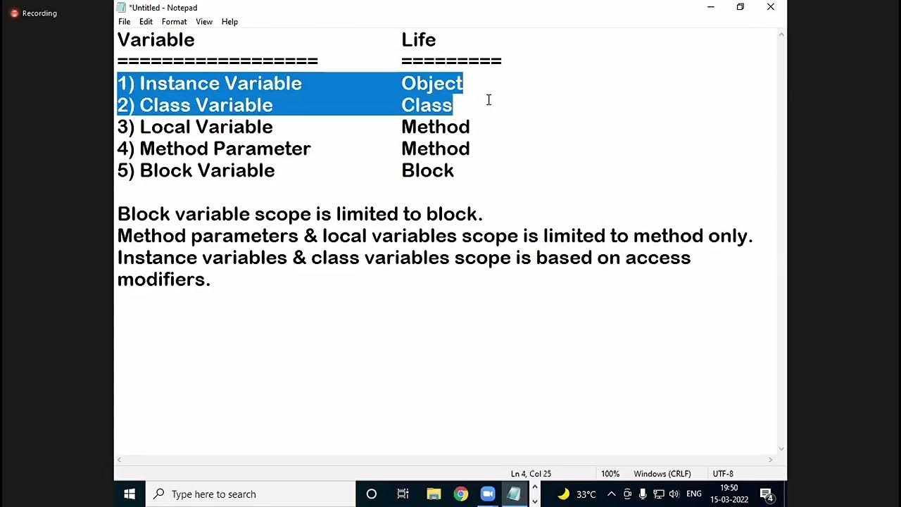 Day-2 core java - YouTube