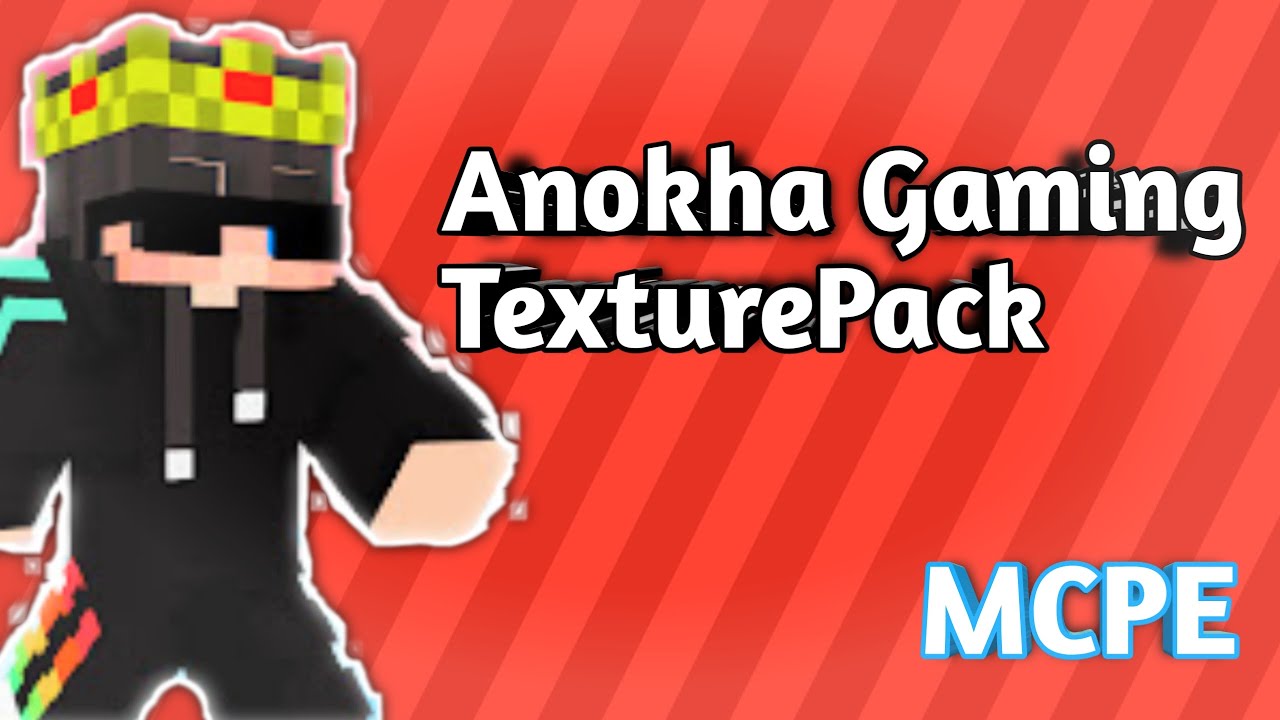 Minecraft Anokha Gaming TexturePack for Minecraft Pocket Edition ...
