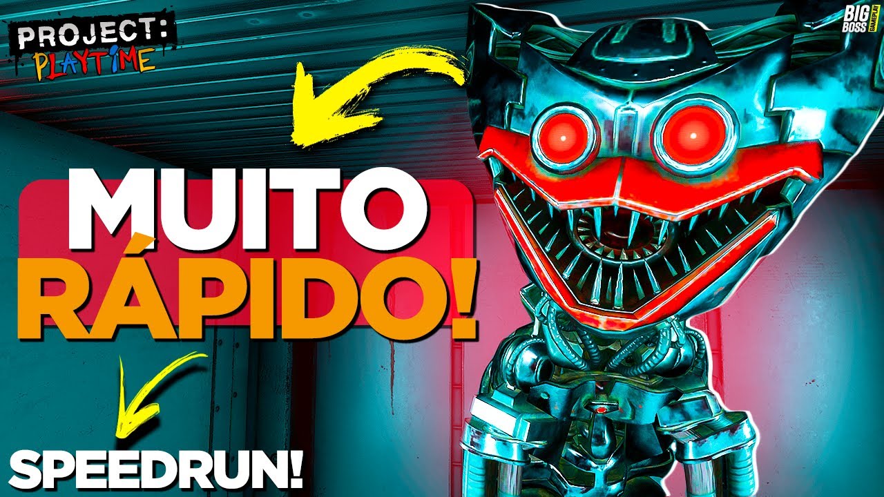 SPEEDRUN! DESCOBRIR COMO GANHAR TODAS PARTIDAS em PROJECT PLAYTIME MUITO RÁPIDO! - YouTube
