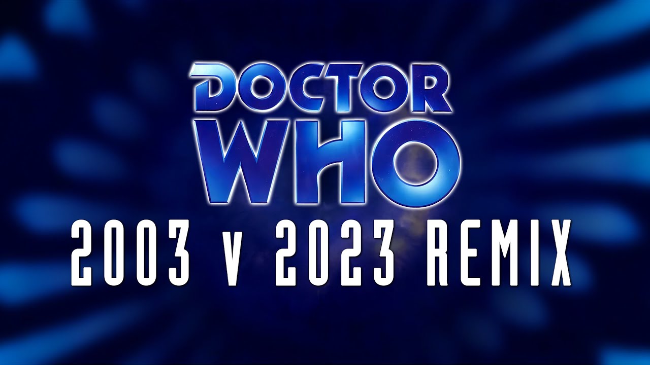 Doctor Who Theme Mix - 2003 Shalka with 2023 Drums - YouTube