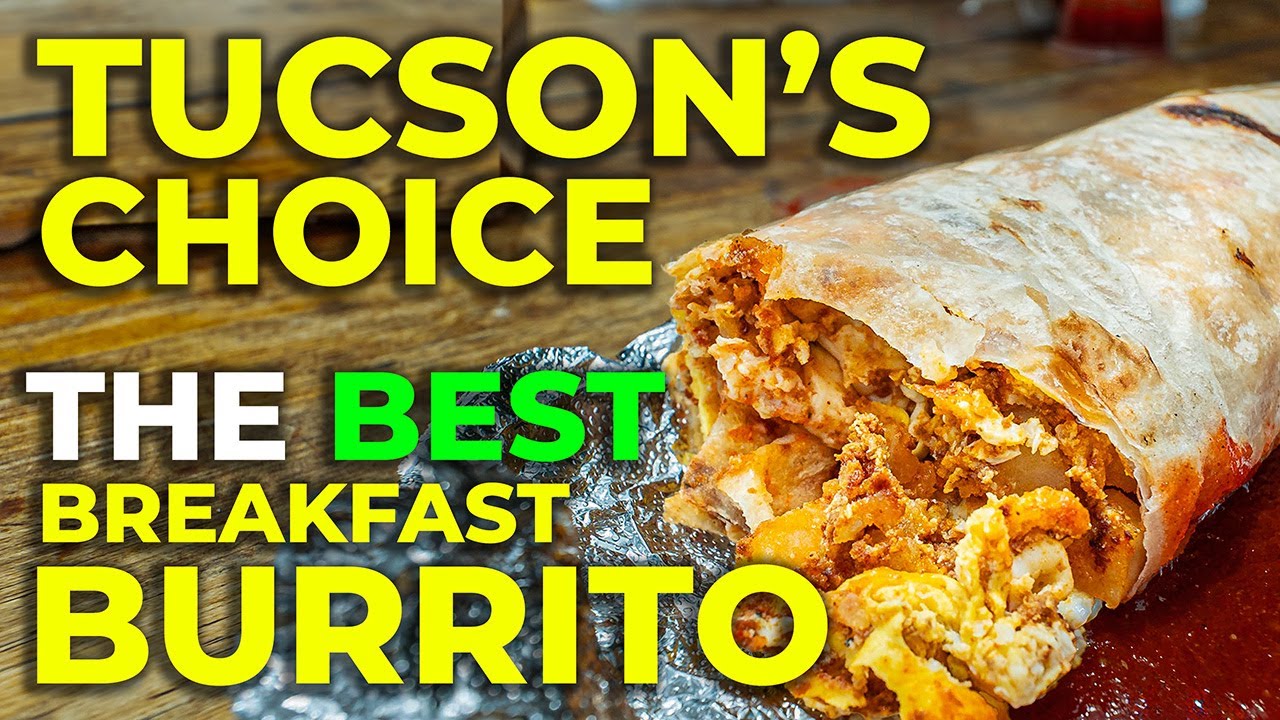 Is This The Best Breakfast Burrito In Tucson? - YouTube