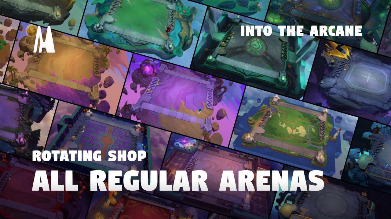 ALL REGULAR / BASIC ARENAS | TFT SET 13 - YouTube