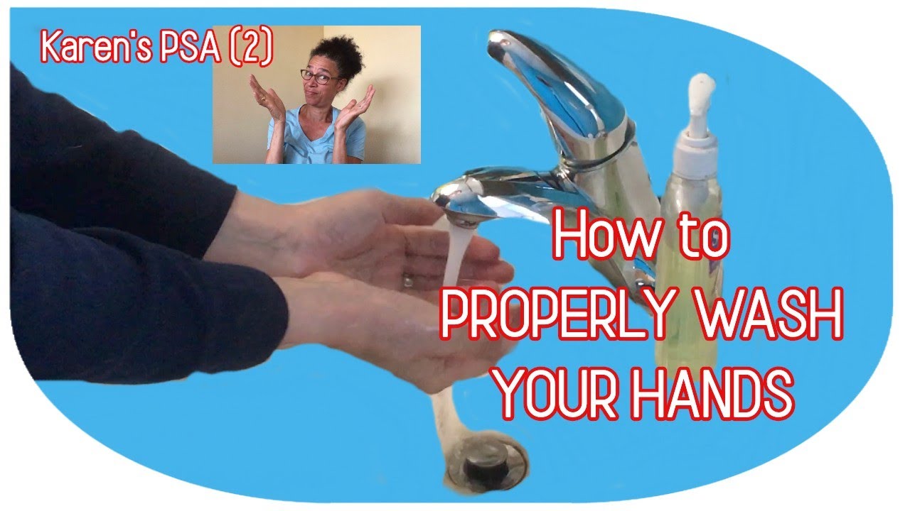 HOW TO PROPERLY WASH YOUR HANDS (ASMR): This one personal hygiene skill ...