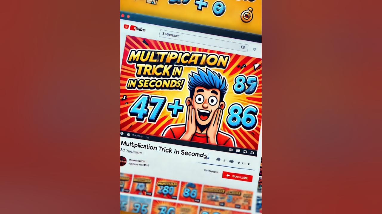 Multiply Any Two Numbers Instantly! 🤯 | Mind-Blowing Math Trick #shorts #short #shortsfeed # ...