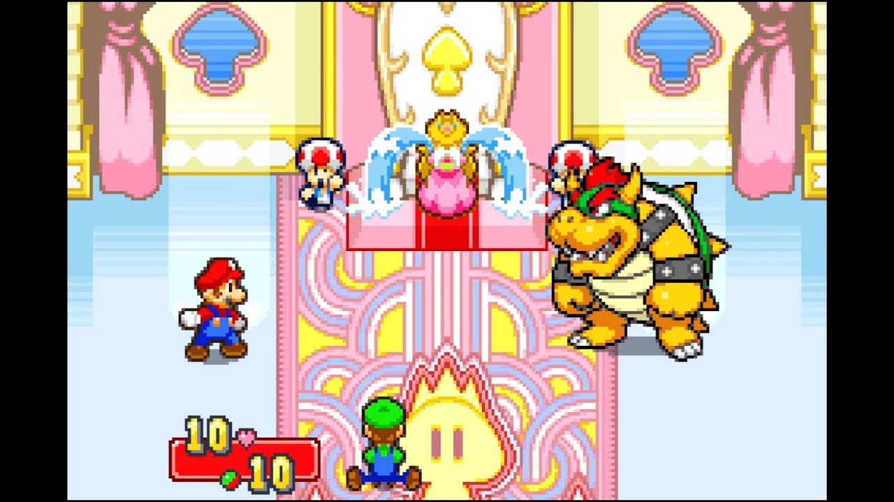 Bowser - Boss 1 (Tutorial) || Mario & Luigi: Superstar Saga - YouTube