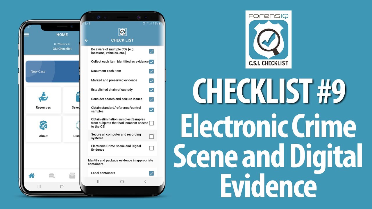 CSI: Electronic Crime Scene and Digital Evidence Checklist for ...