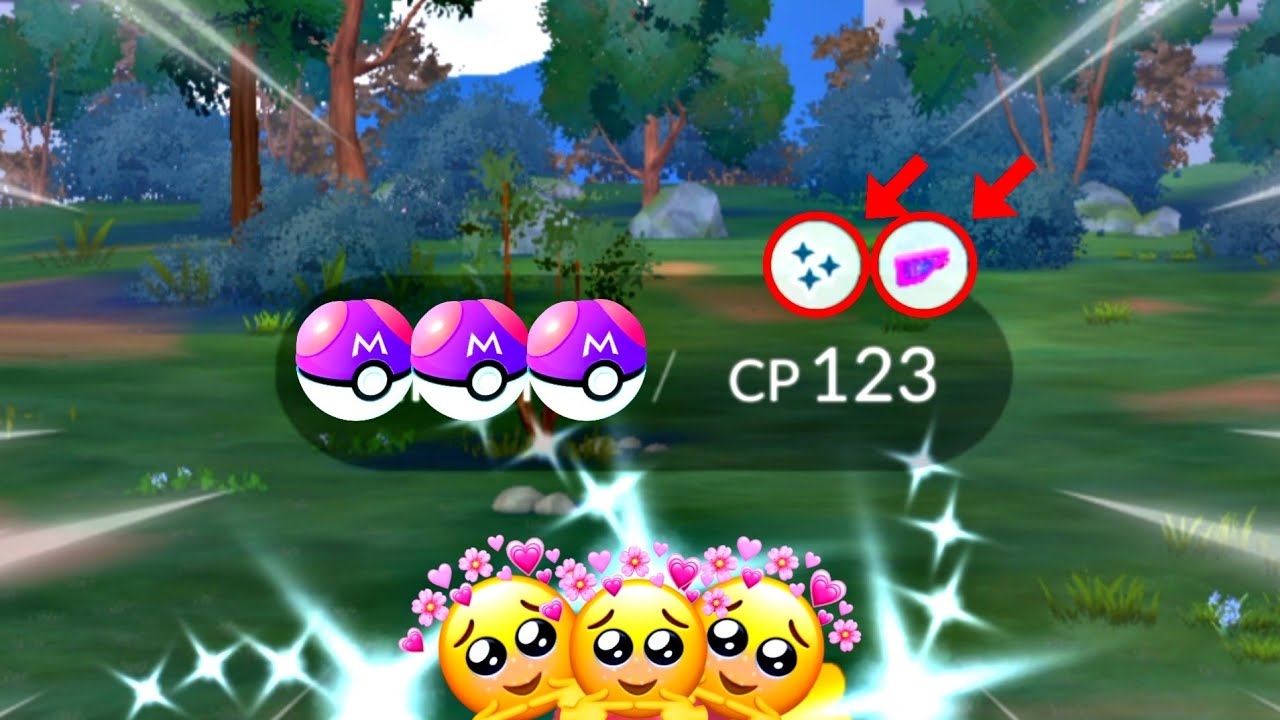 Oh yes 😍🤩 CAUGHT THIS SHINY COSTUME POKEMON IN............... POKEMON ...