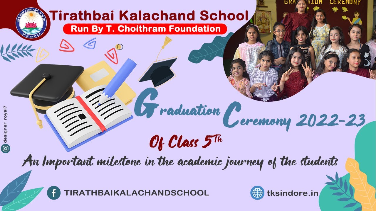 Graduation Ceremony Of Class V 2022-23 - YouTube